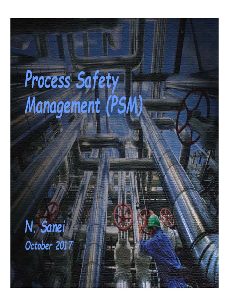 PSM | PDF | Risk Management | Safety