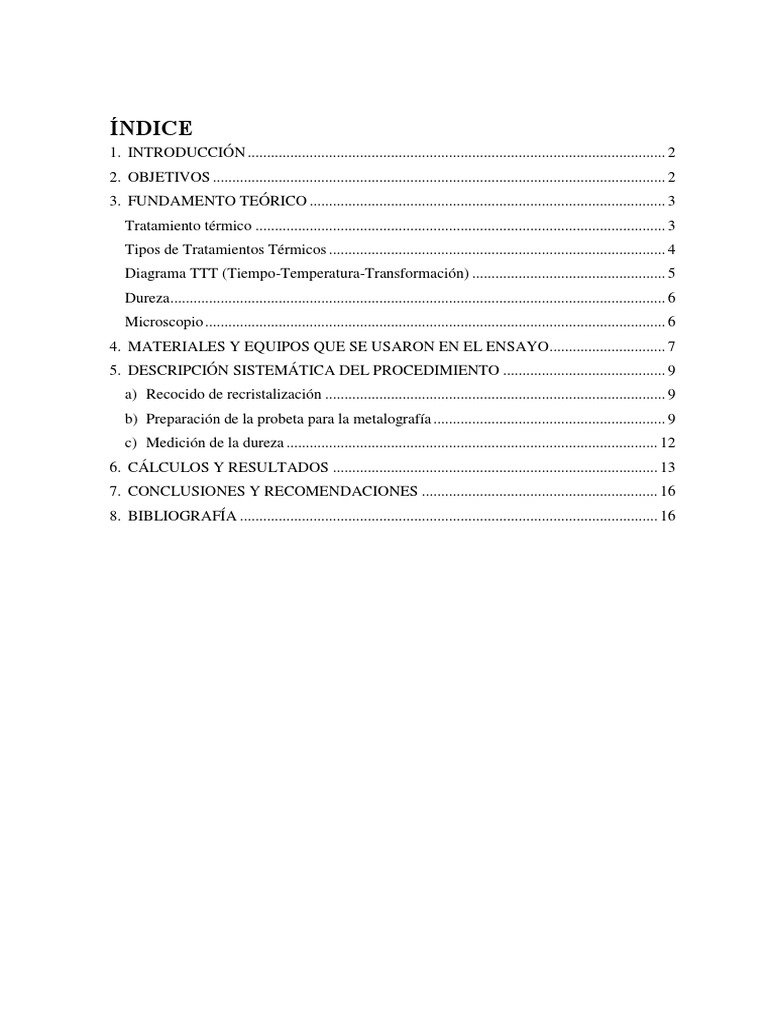 Recocido y Acritud en Metales | PDF | Tratamiento a base de calor ...