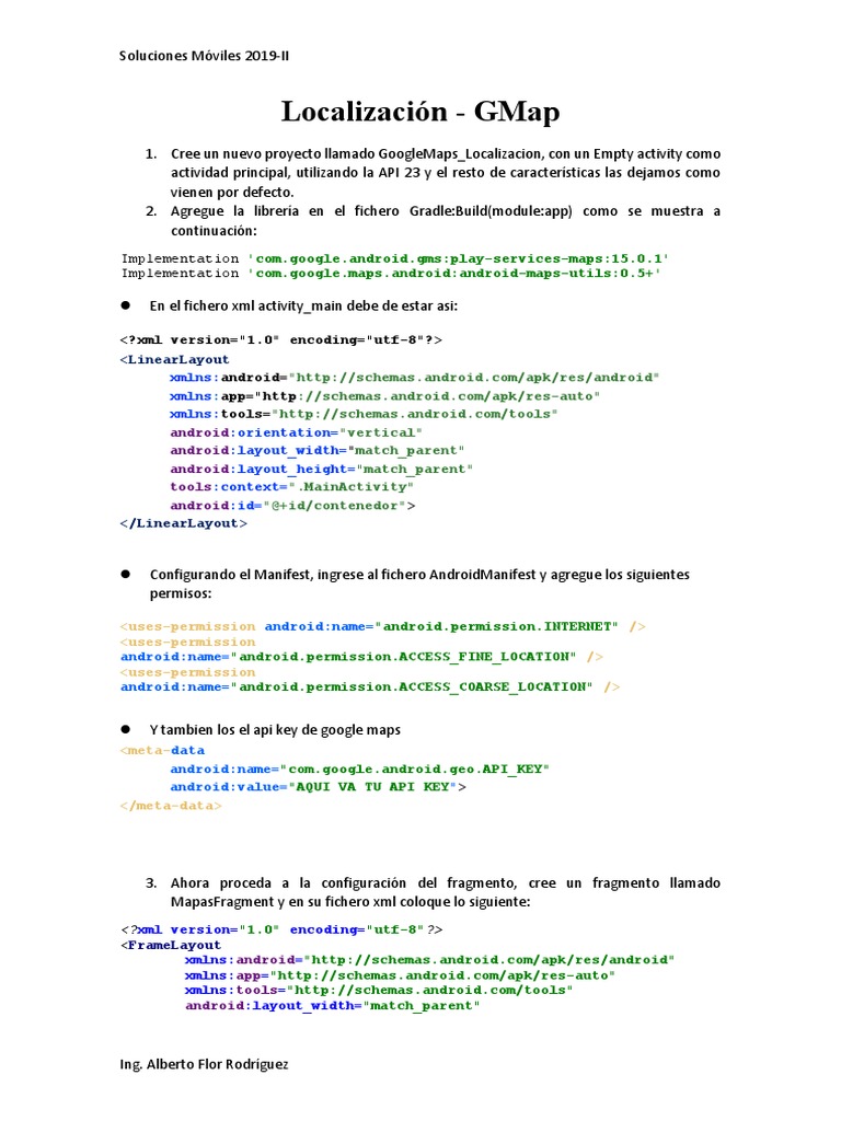 Laboratorio - Gmap | PDF | Programación de computadoras | Ingeniería de software