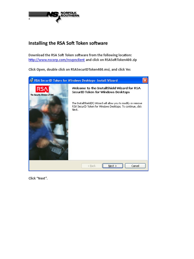 Rsa Softtoken Instructions | PDF