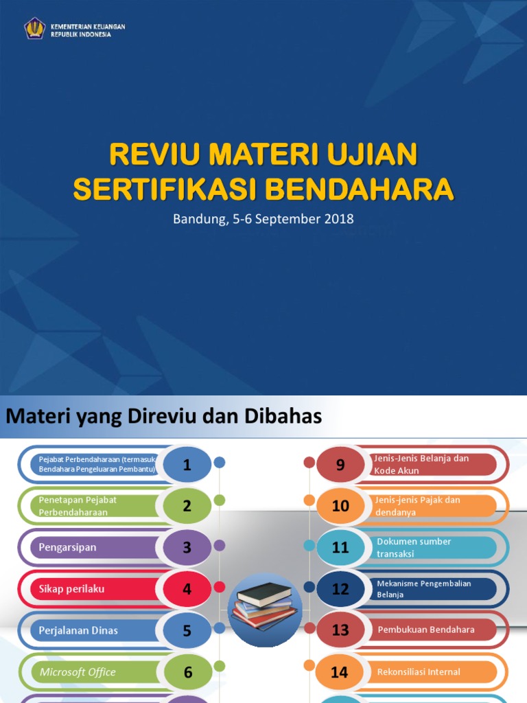 Kisi-Kisi Materi Bendahara Pengeluaran - BARU Dari DSP | PDF