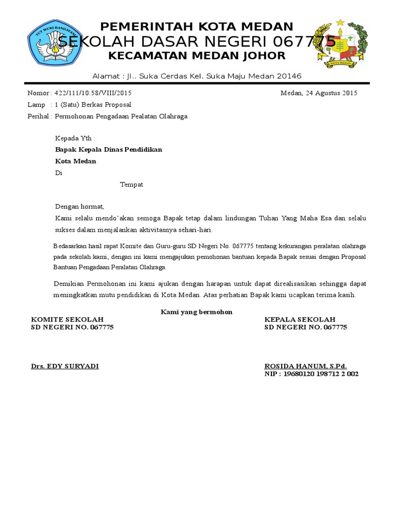 KOP Surat Proposal Mobiler | PDF