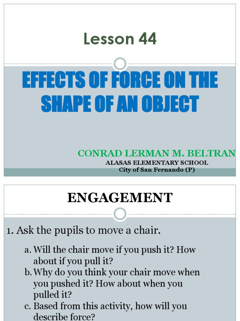 Lesson 44 Science IV | PDF | Nature | Teaching Mathematics
