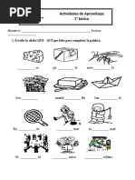 Actividades de sílabas trabadas fr y fl | PDF