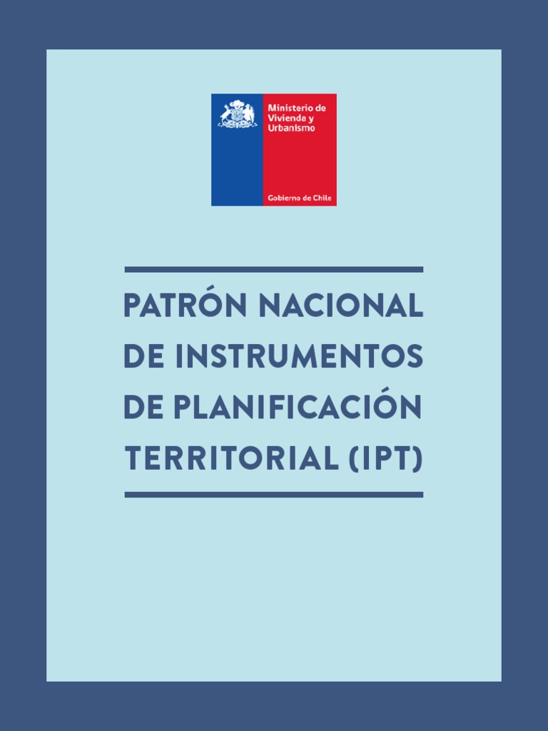 Patrón de IPT | PDF | Sistema de información geográfica | Datos geográficos e información