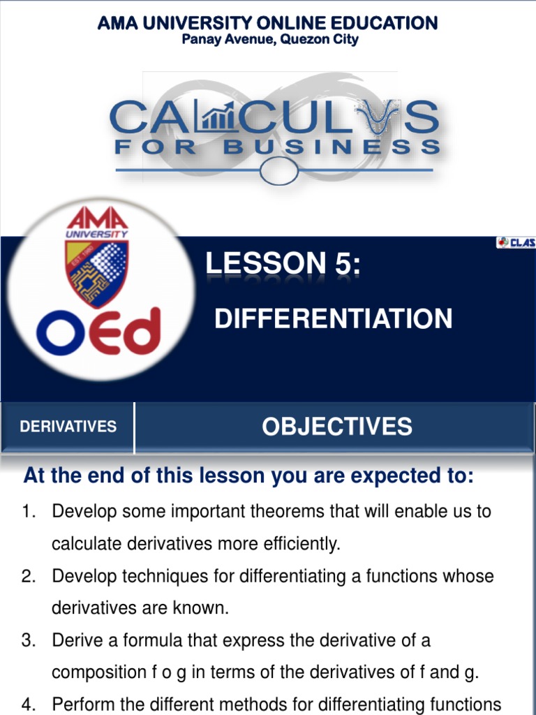 Rules of Derivative PDF | PDF | Derivative | Slope