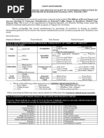 Disaster Awareness Survey for Students | PDF | Emergency Evacuation ...