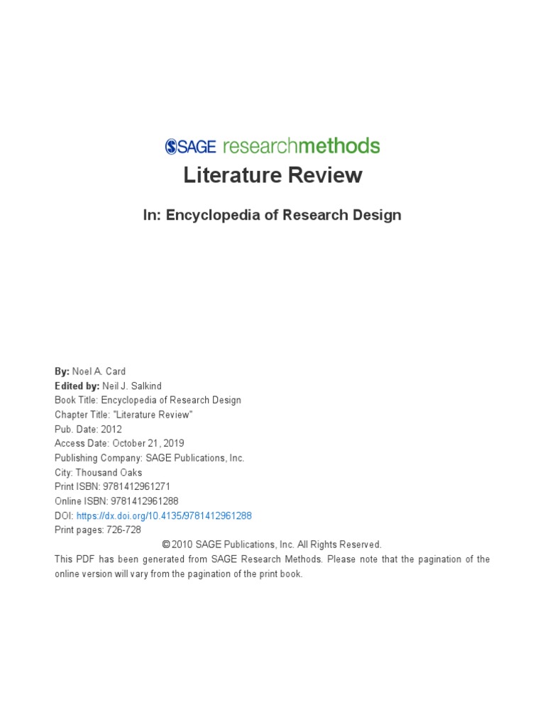 Encyc of Research Design | PDF | Qualitative Research | Quantitative ...