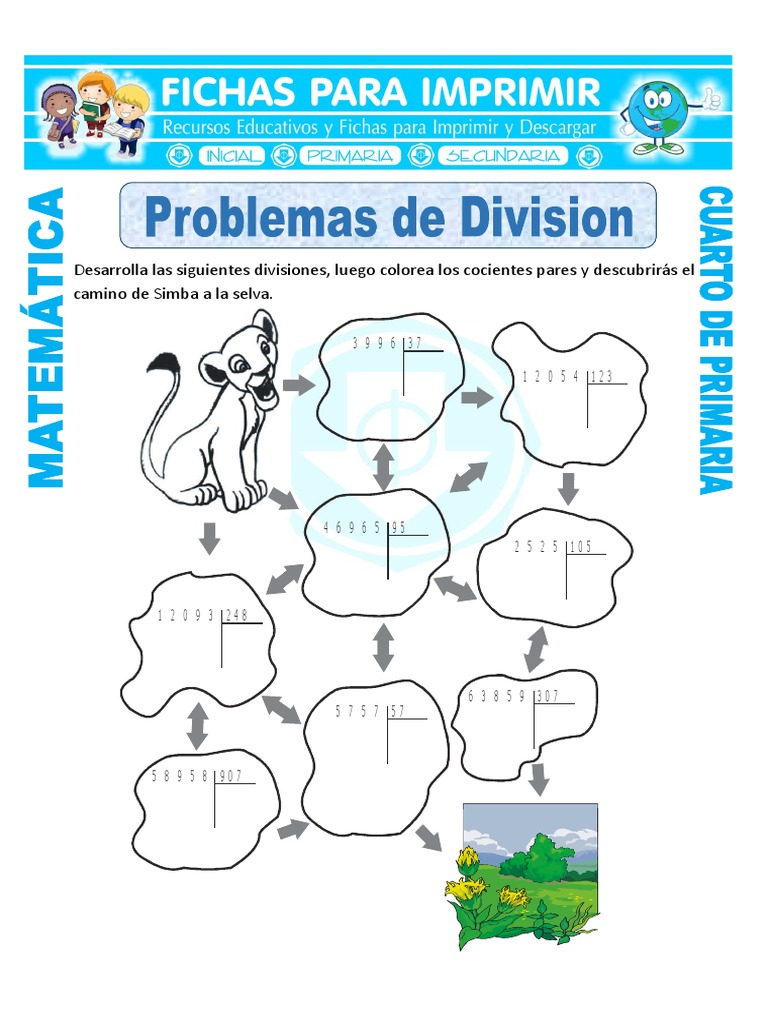 problemas de division