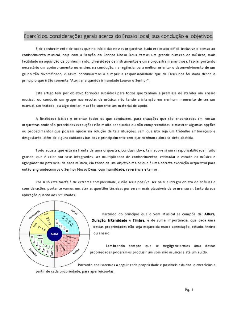 Acerca de Ensaios CCB | PDF | Orquestras | Instrumentos de corda
