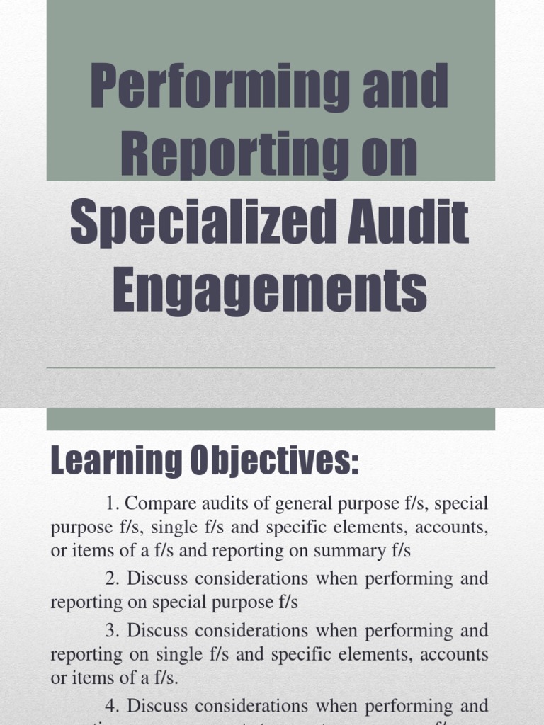 Aud Theory Report | PDF | Auditor's Report | Audit