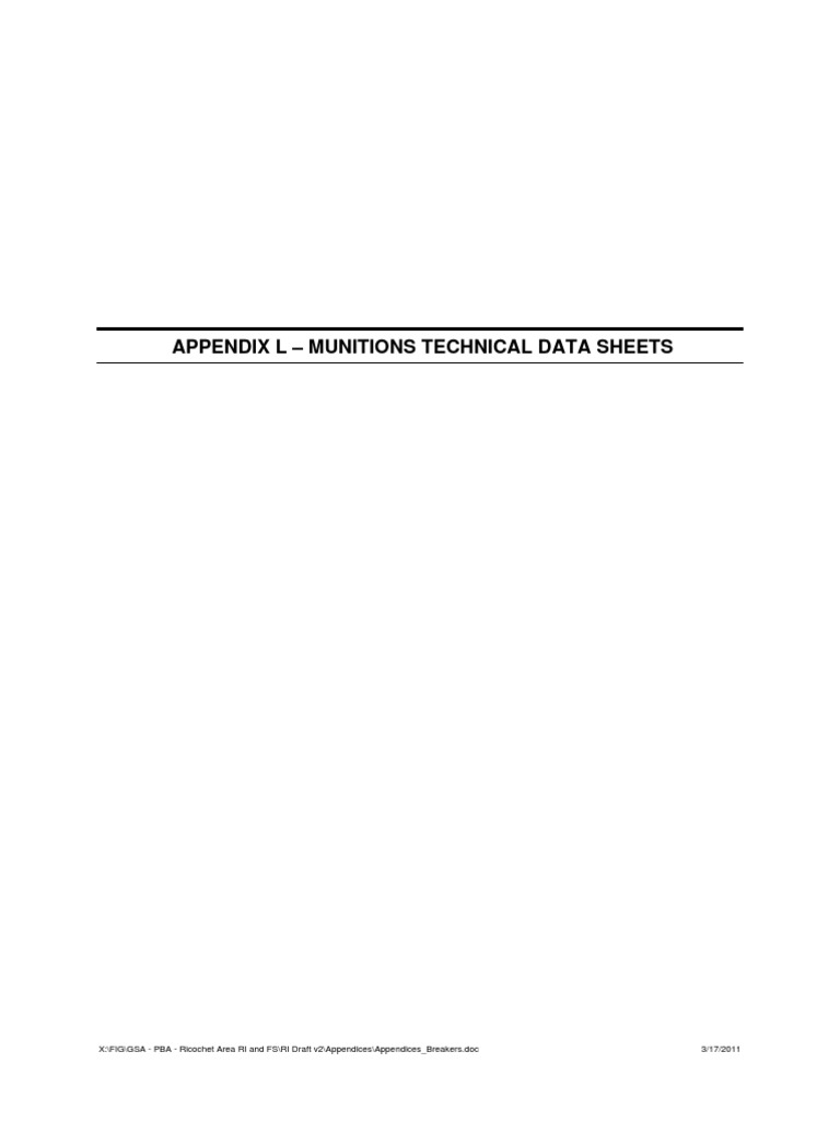 Ammunitions Data Sheet | PDF | Cartridge (Firearms) | Shell (Projectile)