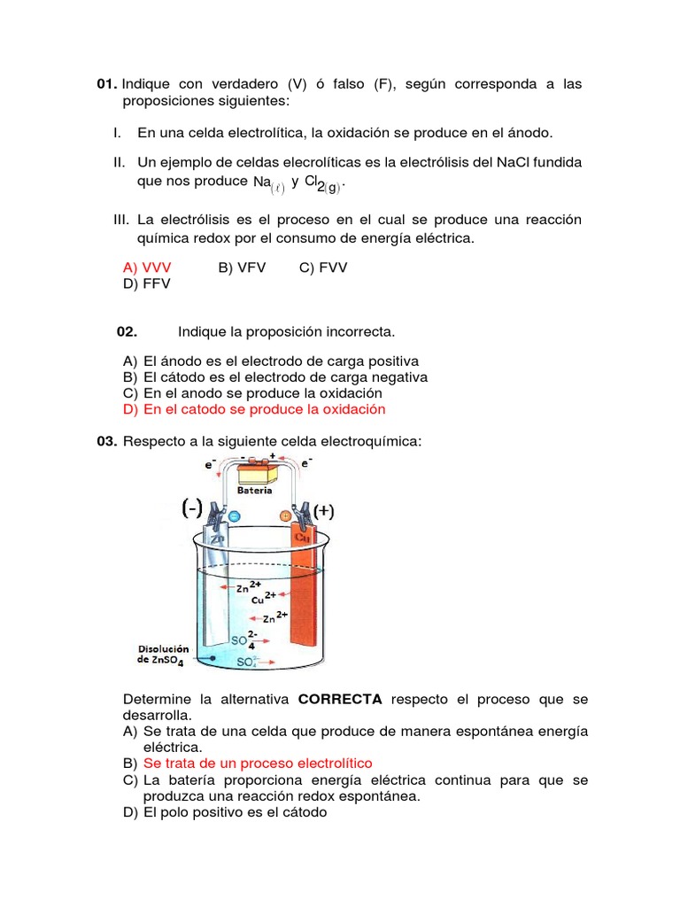 ELECTROLISIS | PDF | Redox | Electrodo