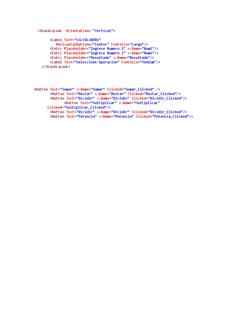 StackLayout Orientation | PDF