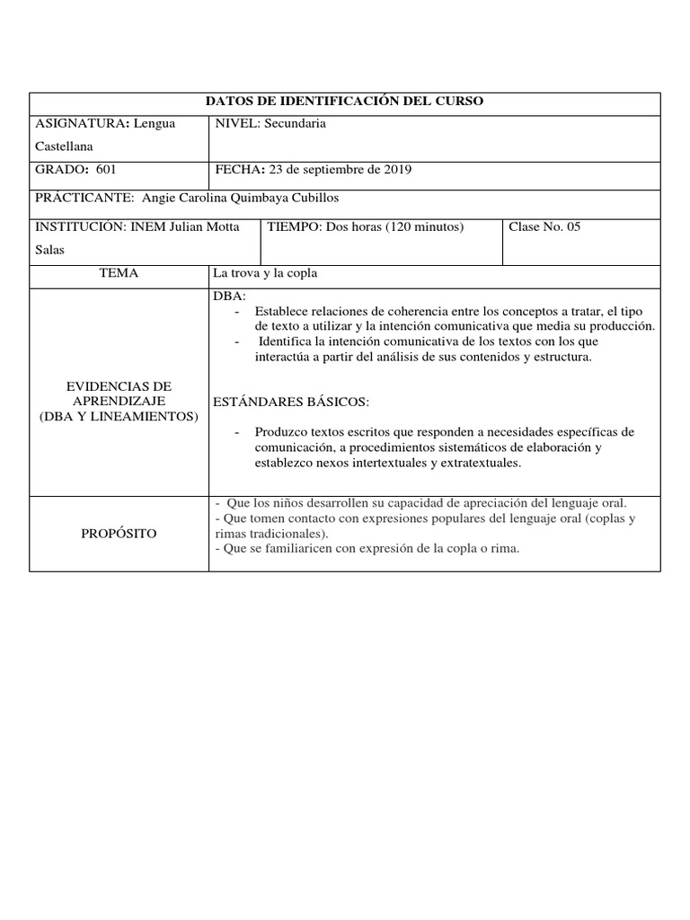 Clase #5 Trova y Copla | PDF | Semiótica | Comunicación