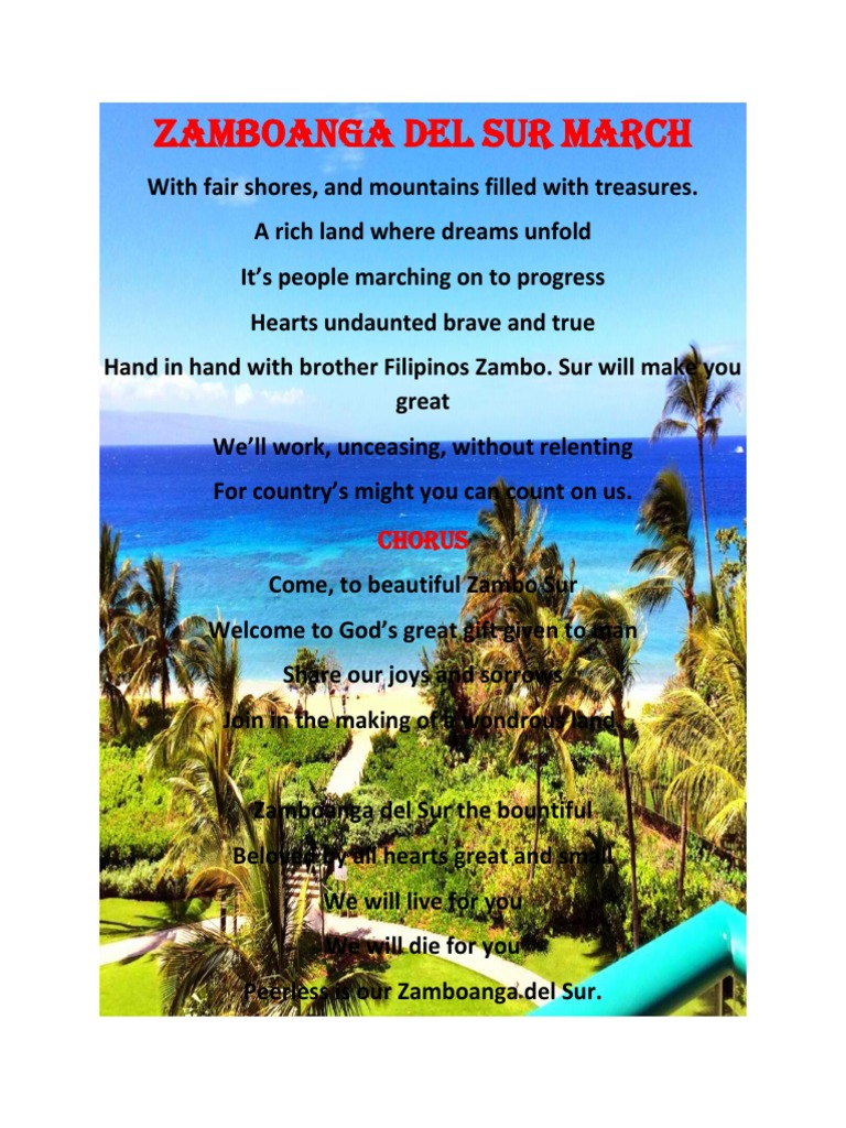 Zamboanga Del Sur March | PDF