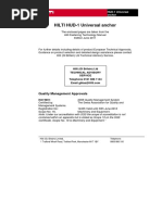 Hilti - HRD Frame Anchor | PDF | Brick | Galvanization