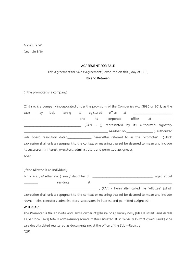 Allotment Agreement ORERA | PDF | Contractual Term | Interest
