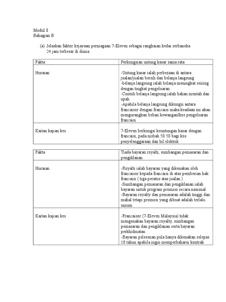 Modul 8 Untuk Pelajar | PDF