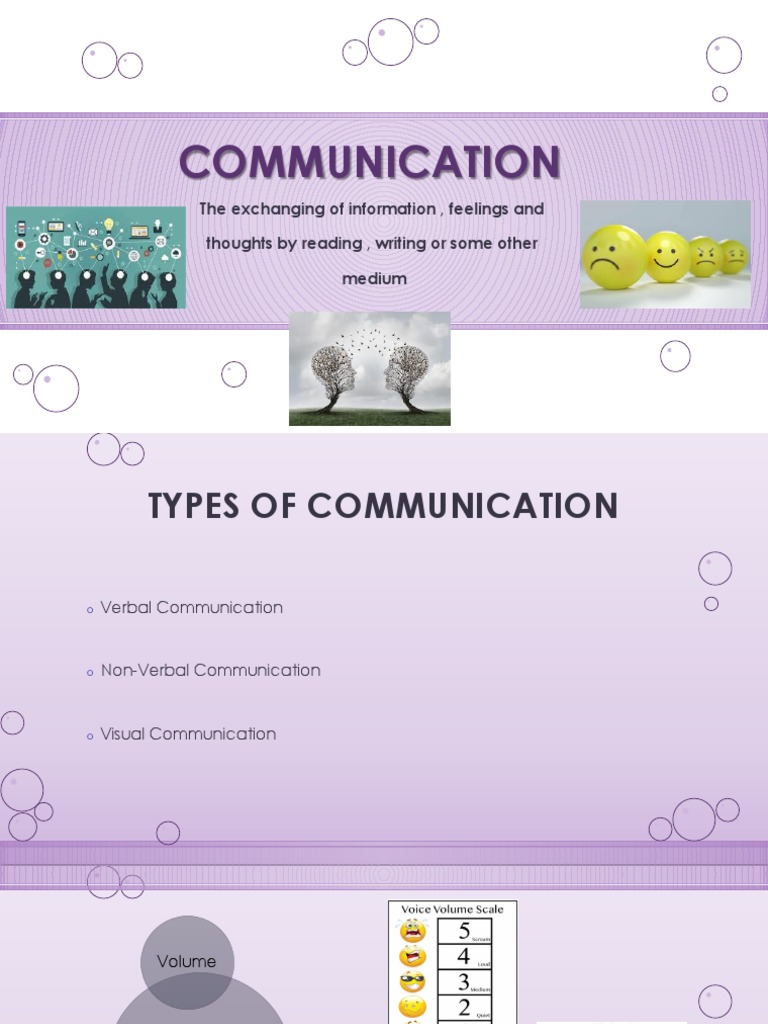 Communication Types | PDF
