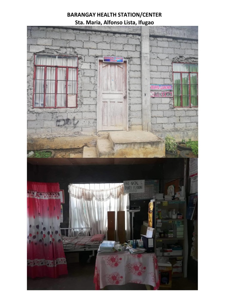 Barangay Health Center | PDF