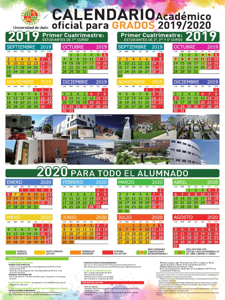 Calendario Academico Uja | PDF