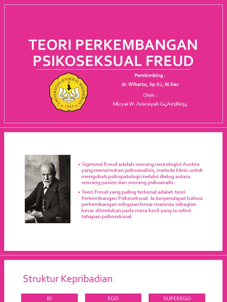 TEORI PERKEMBANGAN PSIKOSEKSUAL SIGMUND FREUD DAN PENGARUHNYA TERHADAP ...