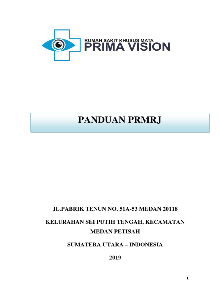 Panduan PRMRJ | PDF