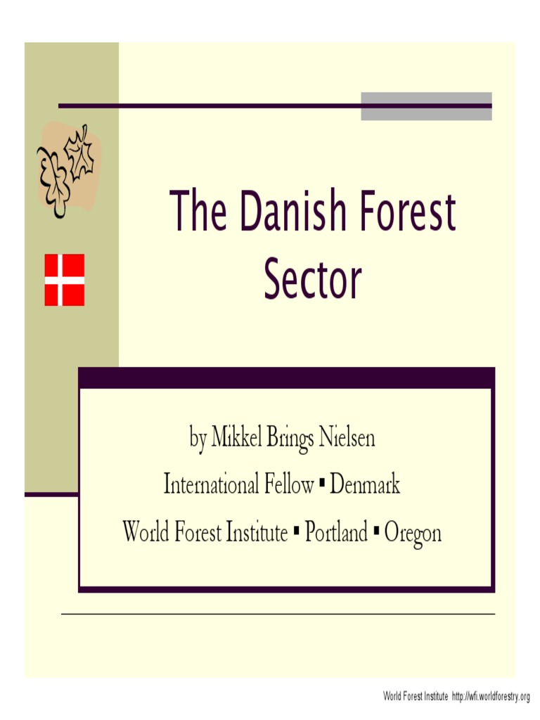 The Danish Forest | PDF | Denmark | Forestry