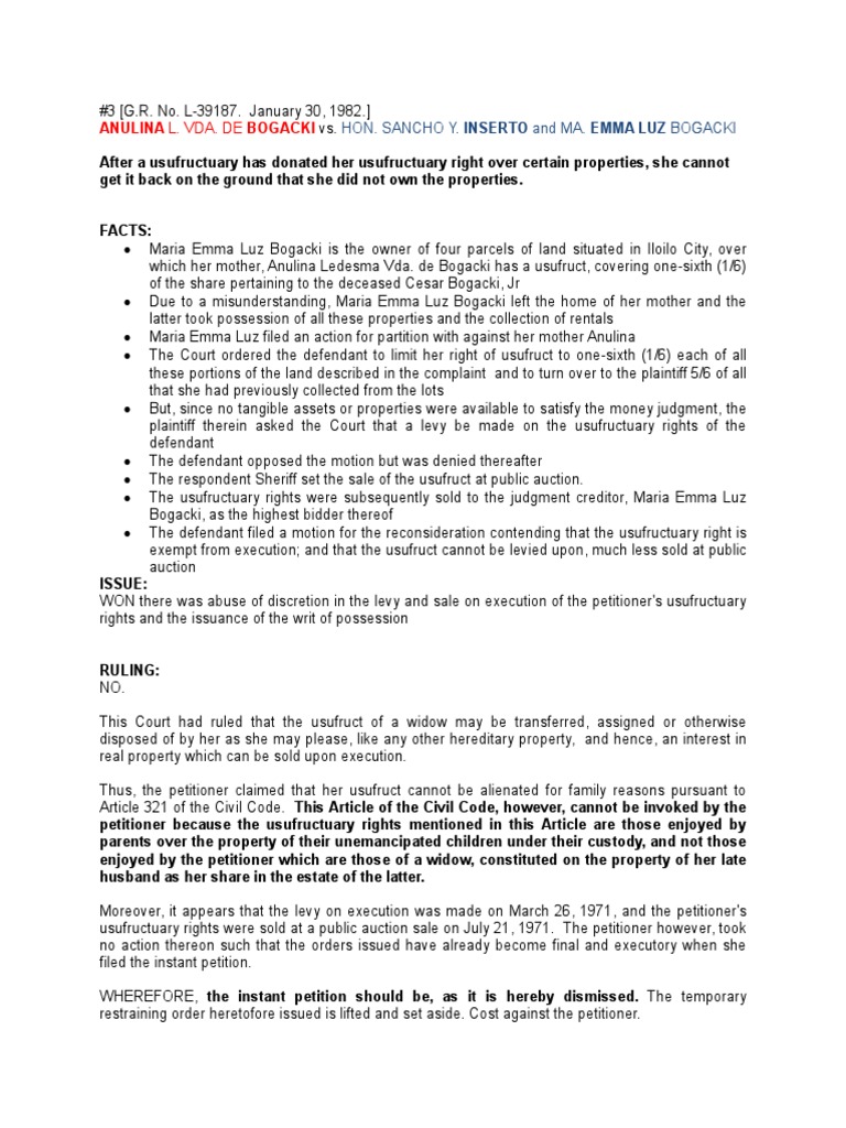 Case 3 Bogacki V Bogacki | PDF | Government | Common Law