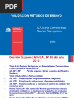 USP-NF 〈1225〉 Validación de Procedimientos Compendiales | PDF