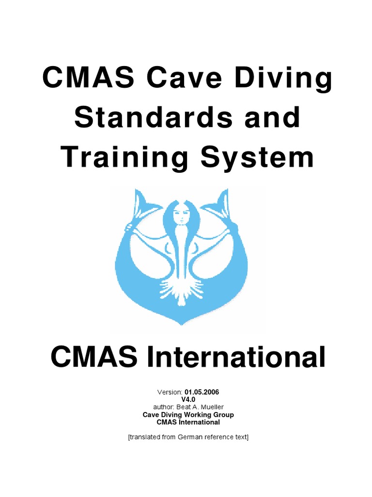 Standards Cmas-Int e Mai2006 v4.0 | PDF | Scuba Diving | Underwater Diving