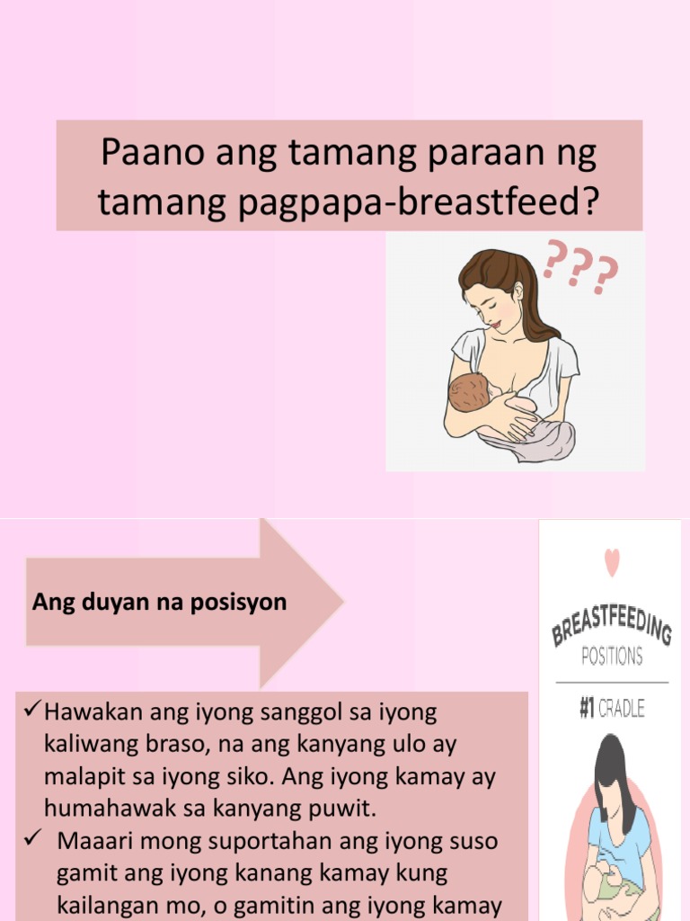 Breastfeeding Postioning And Feeding Cues Pdf