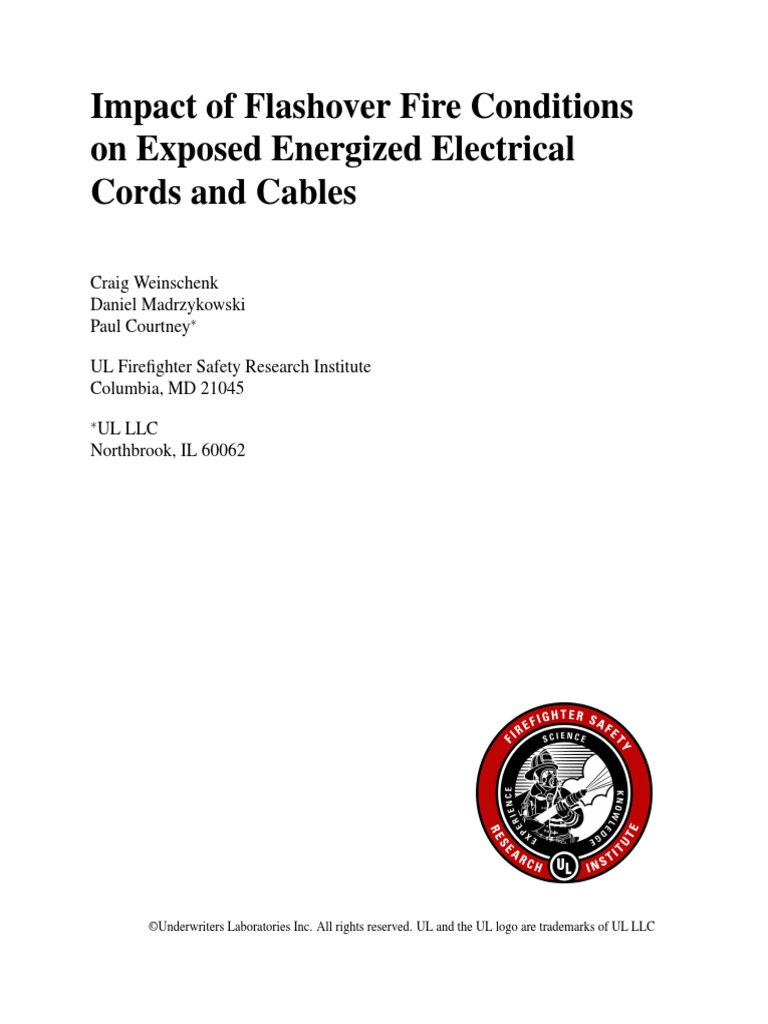 Exposed Energized Cords | PDF | Electrical Wiring | Electric Arc