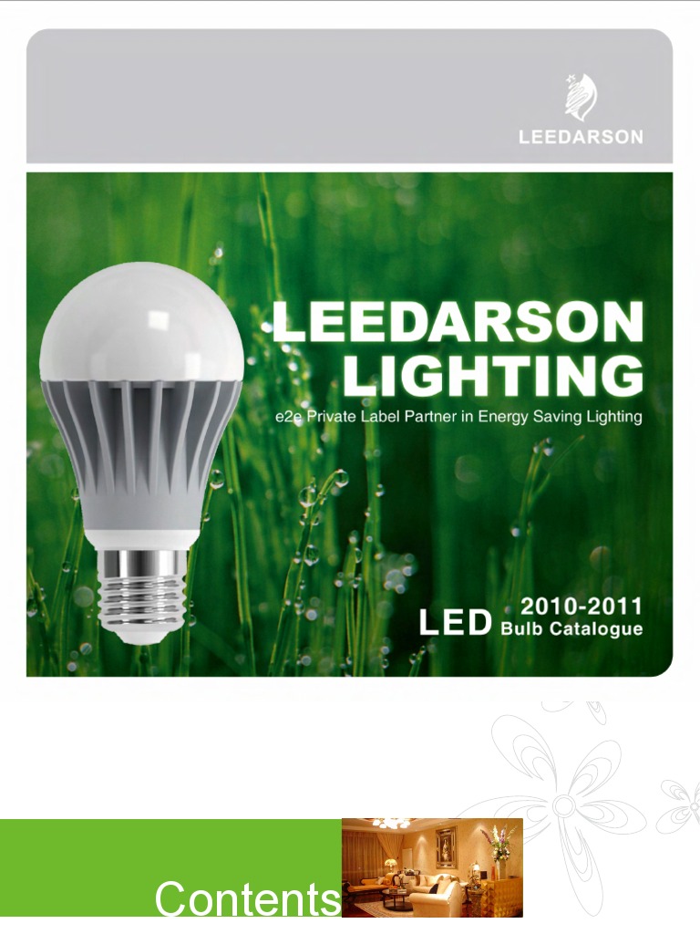 Led Bulbs Catalogue | PDF | Lighting | Incandescent Light Bulb