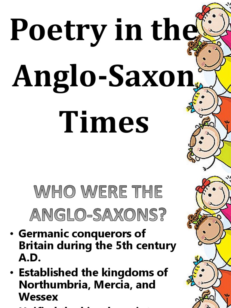 Poetry in The Anglo-Saxon Times | PDF | Beowulf | Epic Poetry