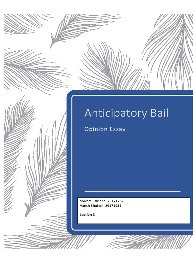 anticipatory-bail-opinion-essay-pdf-bail-criminal-justice