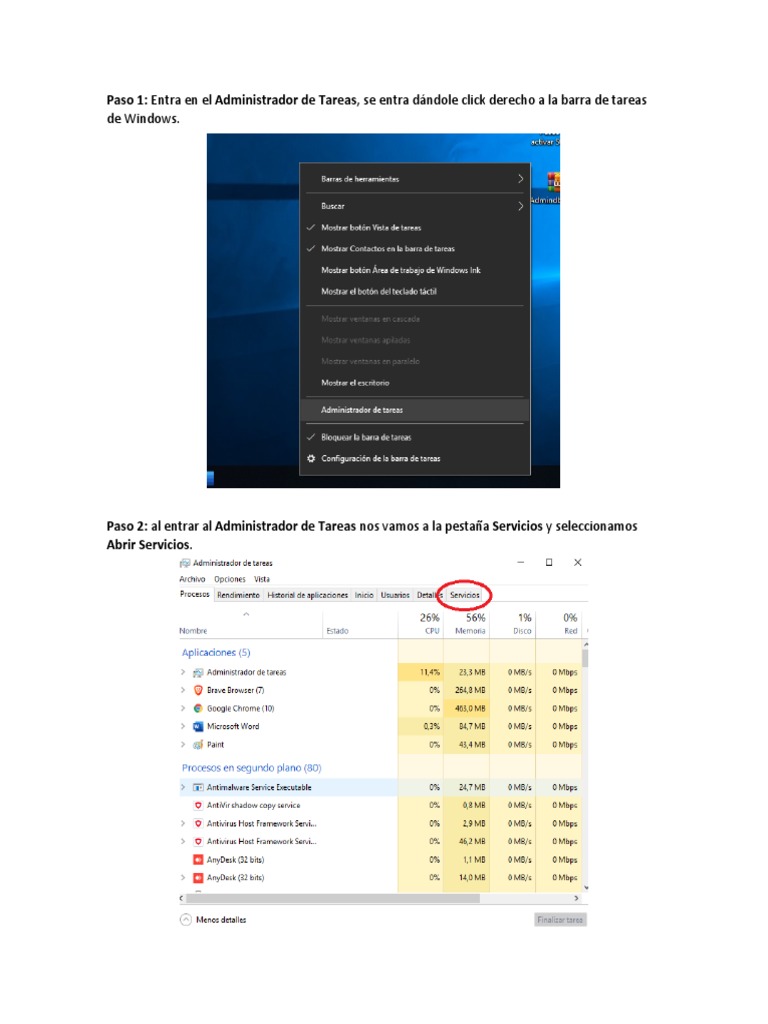 Cómo Reiniciar SQL Server en Windows | PDF