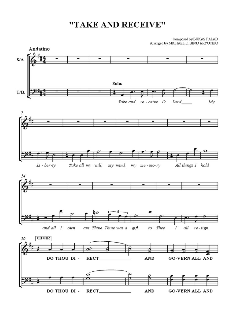 Take and Receive | PDF