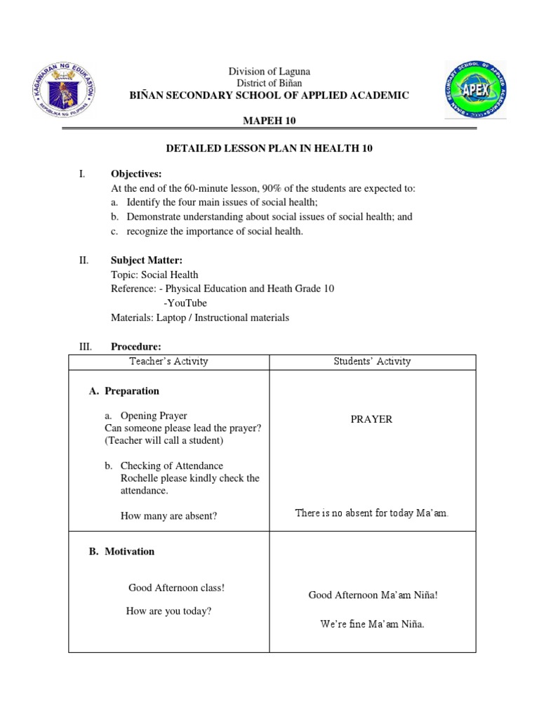 Health Lesson Plan: Social Issues | PDF | Child Pornography | Cybercrime