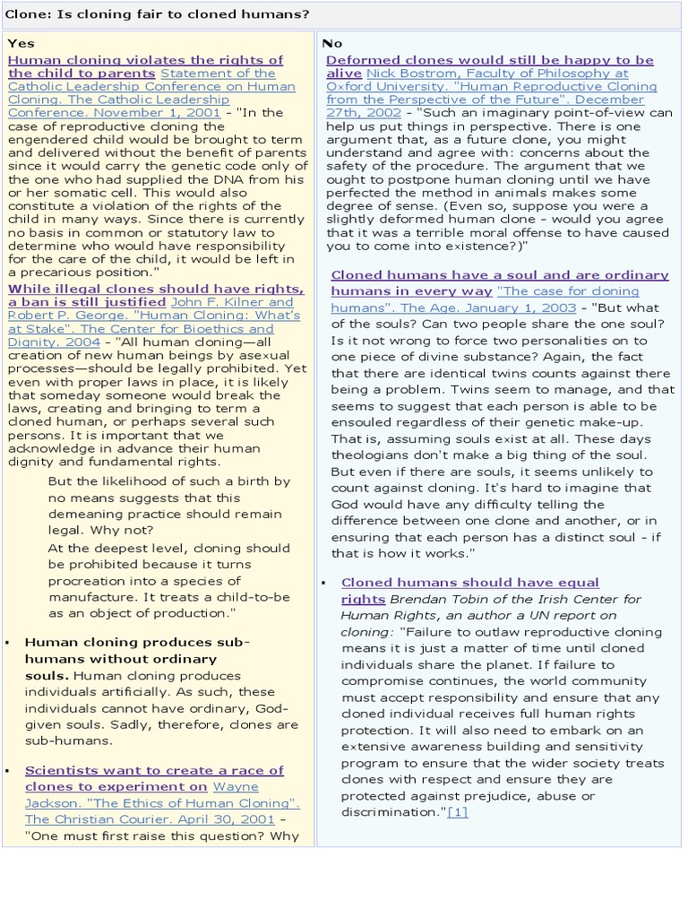 Cones of Cloning | PDF | Cloning | Reproduction