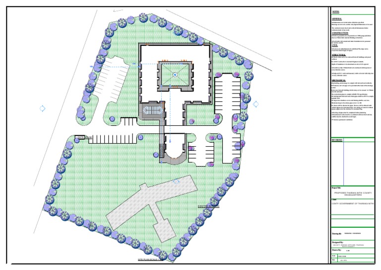 Gate House: Notes General Notes General | PDF | Building | Civil ...