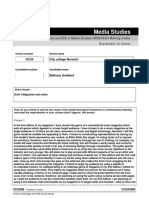 A-Level Media Studies Statement of Aims | PDF | Psychological Concepts ...