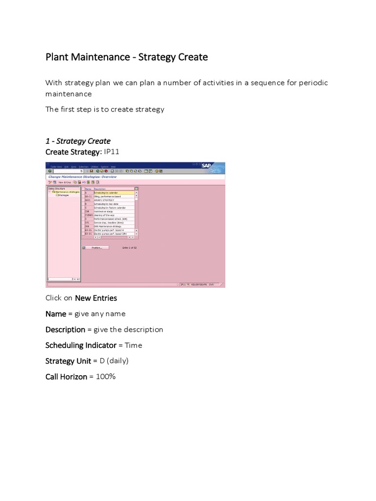 Plant Maintenance Strategy and Planning: A Step-by-Step Guide to ...
