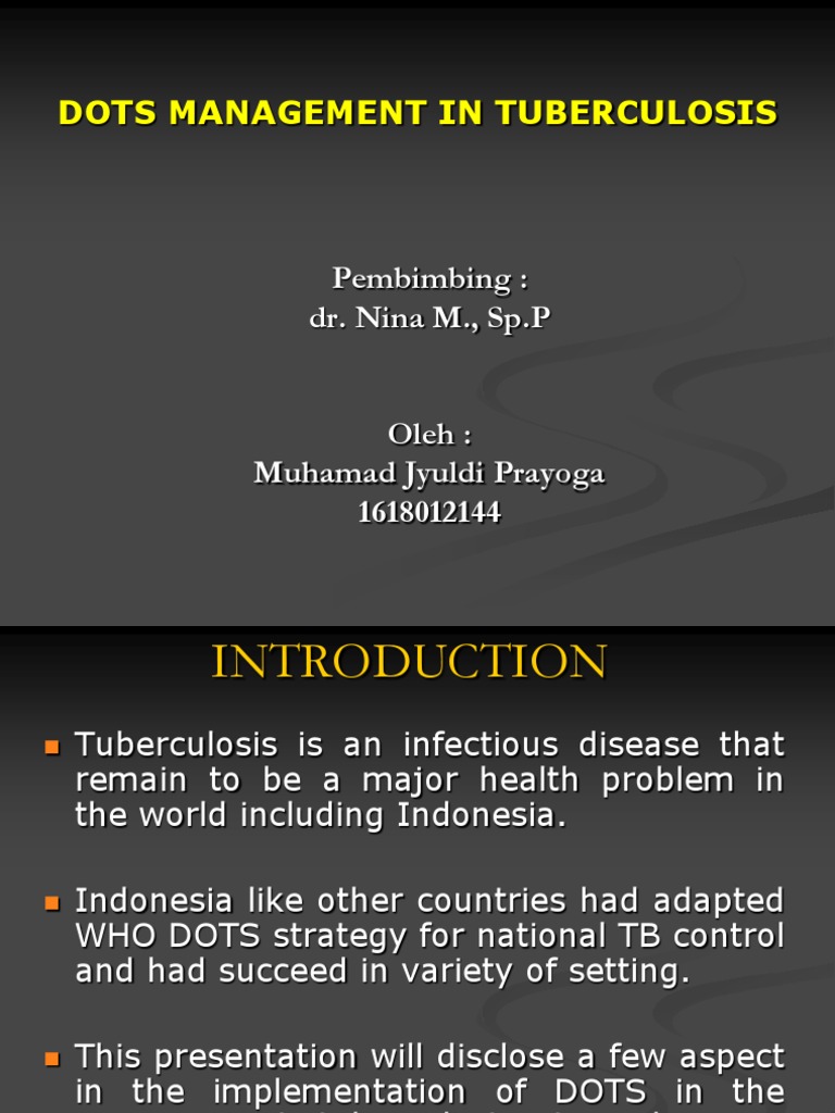 8 Dots | PDF | Tuberculosis | Health Care