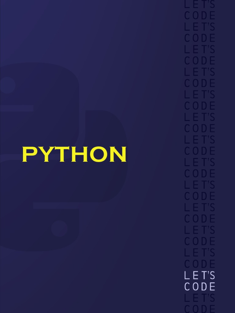 Let's Code - Lógica em Python PDF | PDF | Linguagem de programação ...