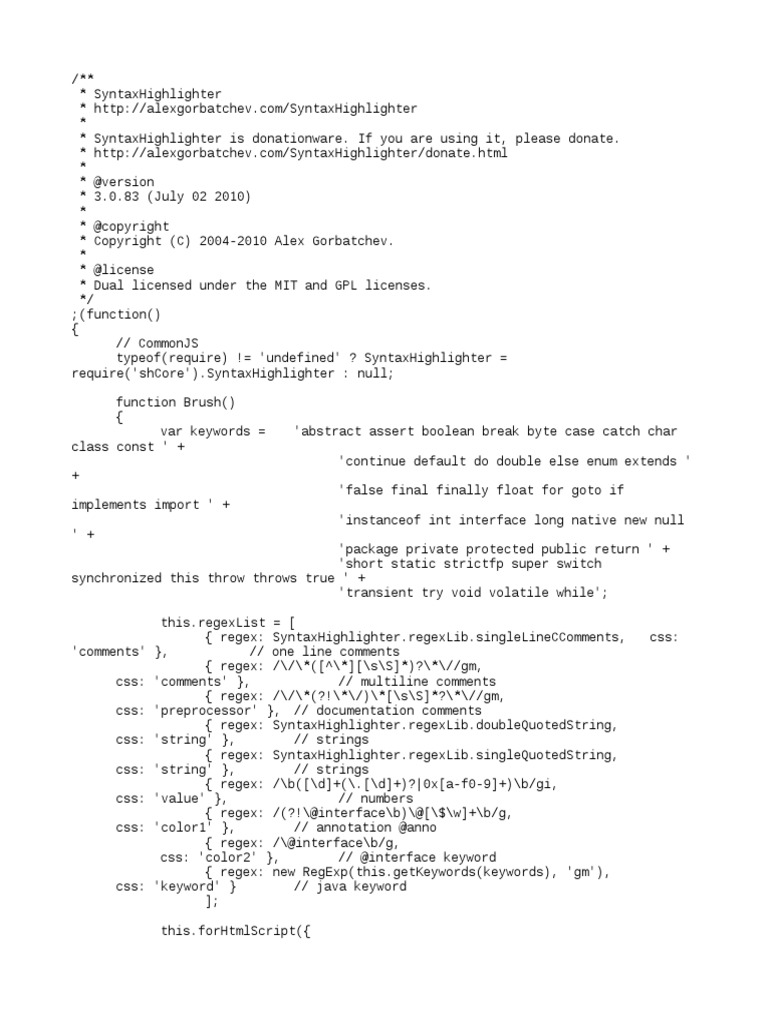 SH Brush Java | PDF | Programming Paradigms | Object Oriented Programming