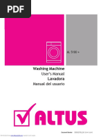Masina de Spalat WUE8633XST PDF | PDF | Washing Machine | Laundry