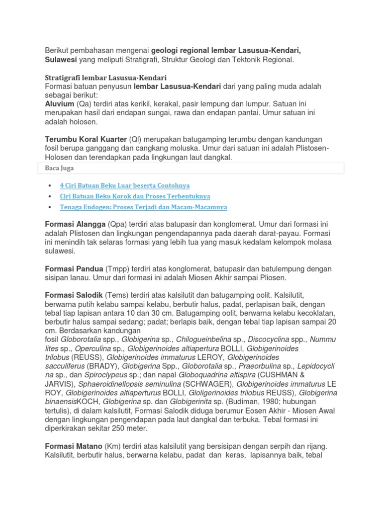 Lembar Lasusua - Kendari | PDF | Ilmu Sosial | Sejarah