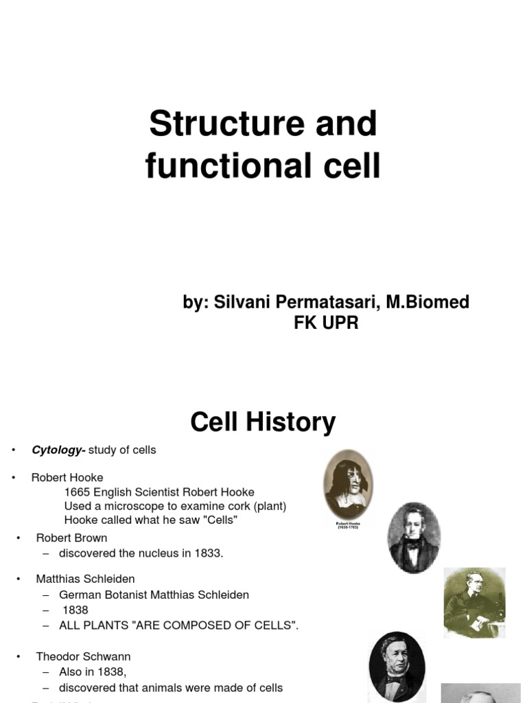 Edit Structure and Functional Cell | PDF | Cell Anatomy | Cell (Biology)